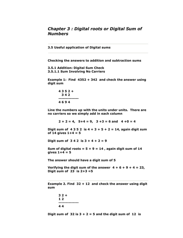 Complete vedic maths | PDF