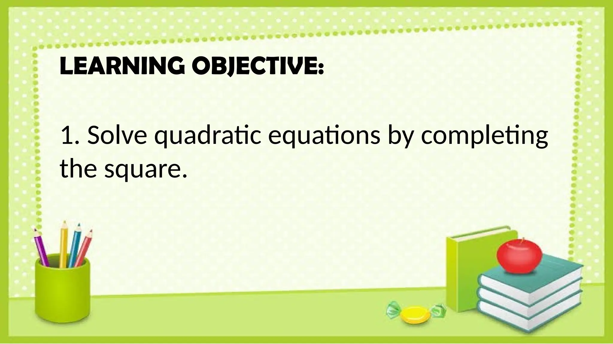 completing-the-square quadratic equation.pptx | Physics | Science