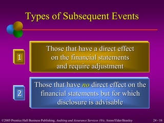 Completing the audit | PPT