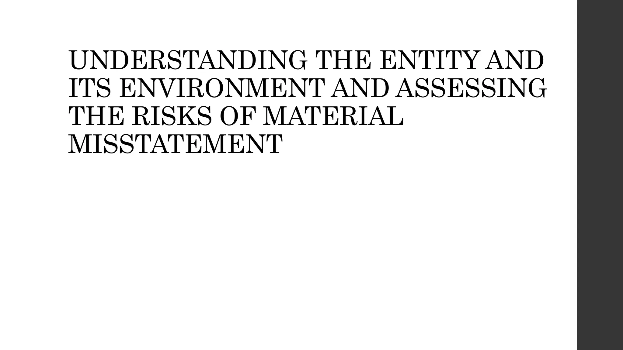 Completing the Audit - Module 1 part 2.ppt