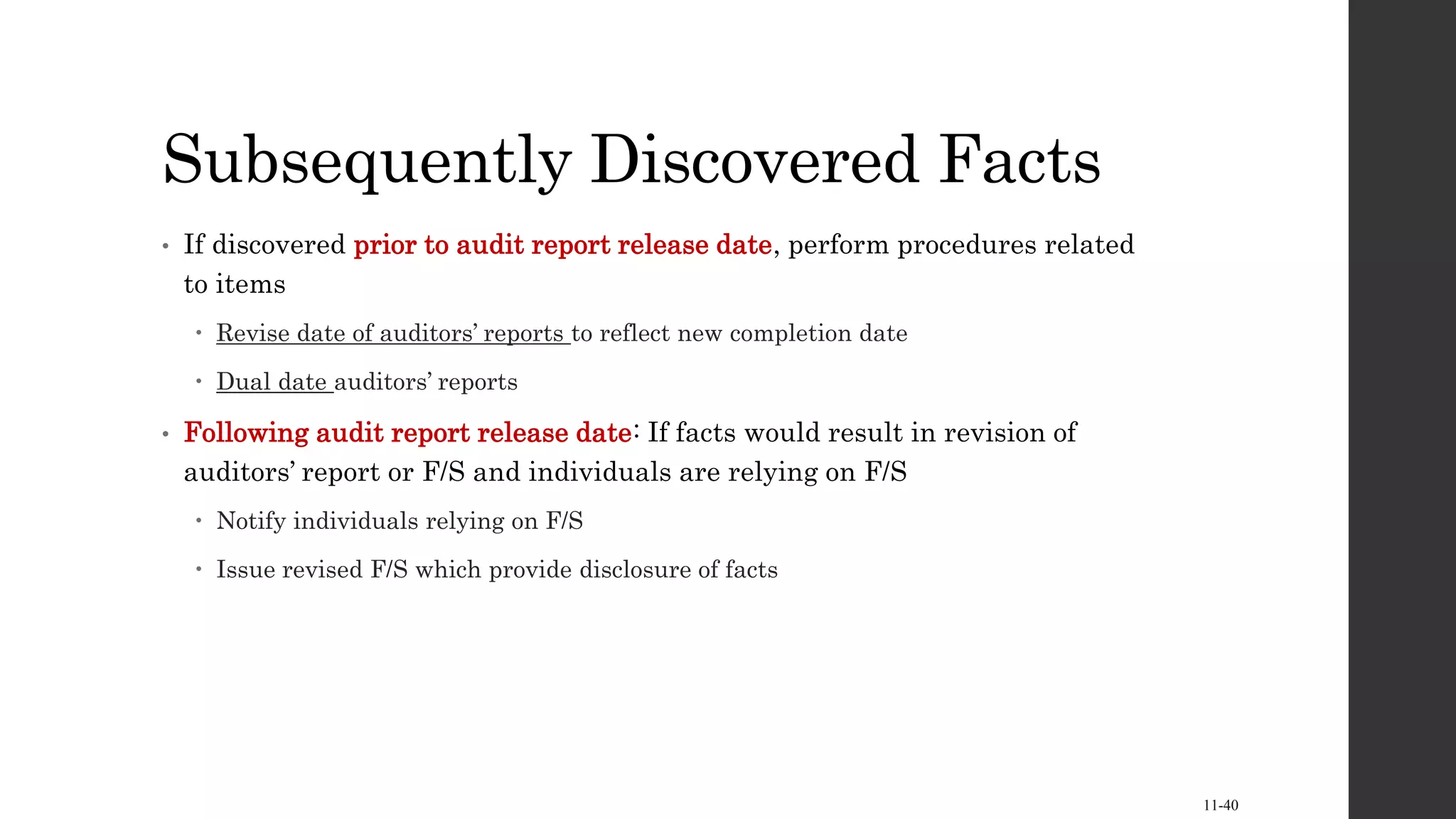 Completing the Audit - Module 1 part 2.ppt