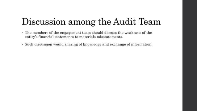 Completing the Audit - Module 1 part 2.ppt | Business Accounting ...