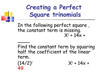 CLASS X MATHS | PPT