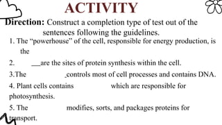 Completion Type of Test and Its Principles | PPT