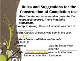Completiontestppt | PPTX