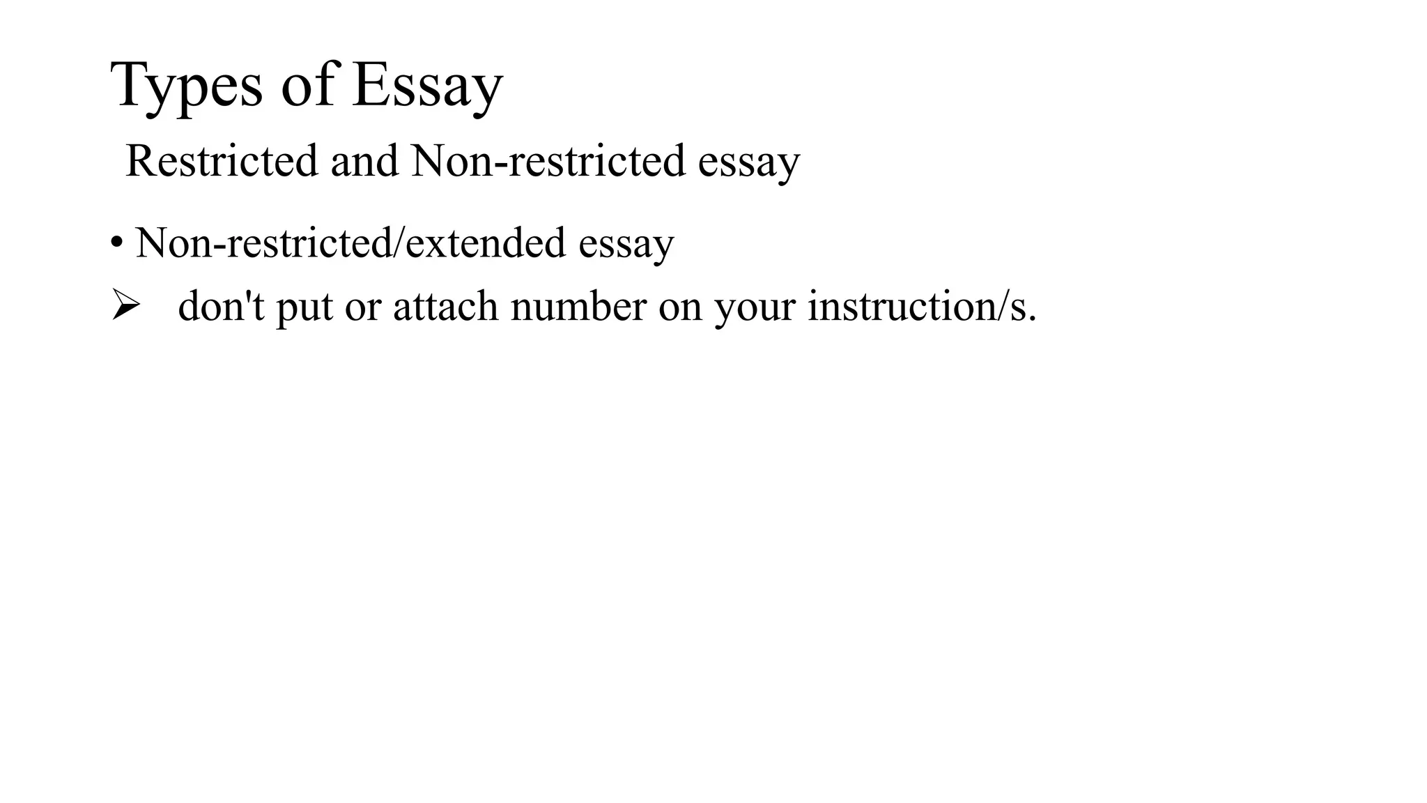 Completion type of test | PPTX