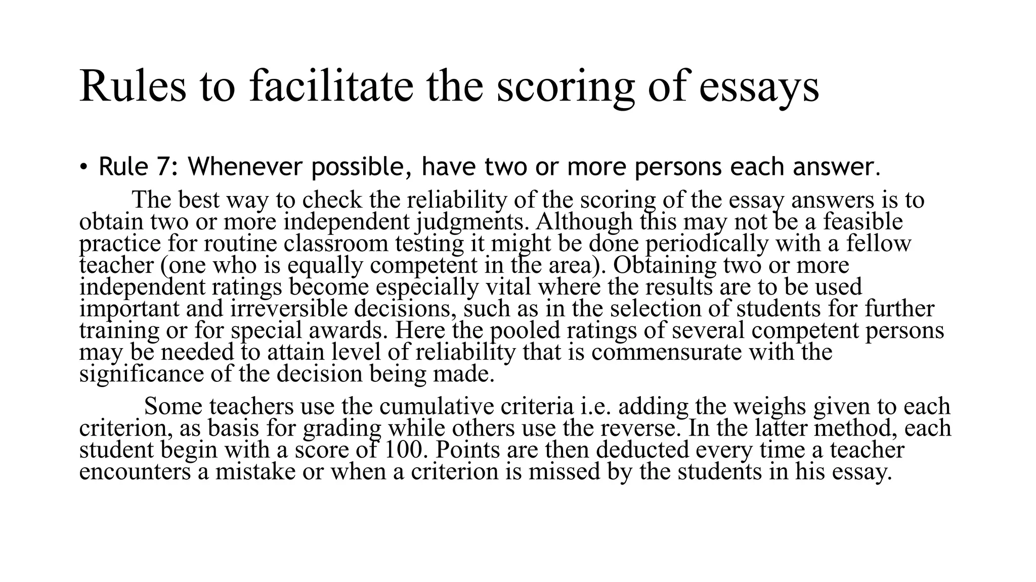 Completion Type Of Test Pptx Educational Assessment Education