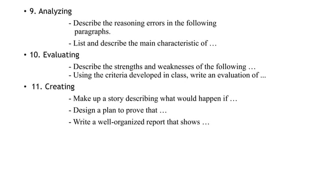 Completion type of test | PPTX | Educational Assessment | Education