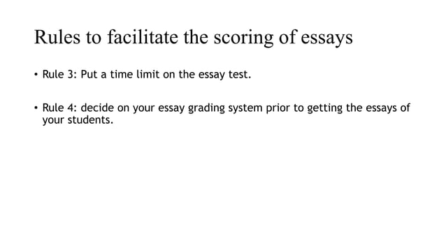 Completion type of test | PPTX | Educational Assessment | Education