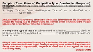 COMPLETION TYPE OF TEST presentation.pptx