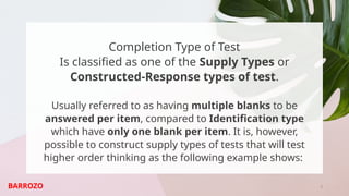 COMPLETION TYPE OF TEST presentation.pptx