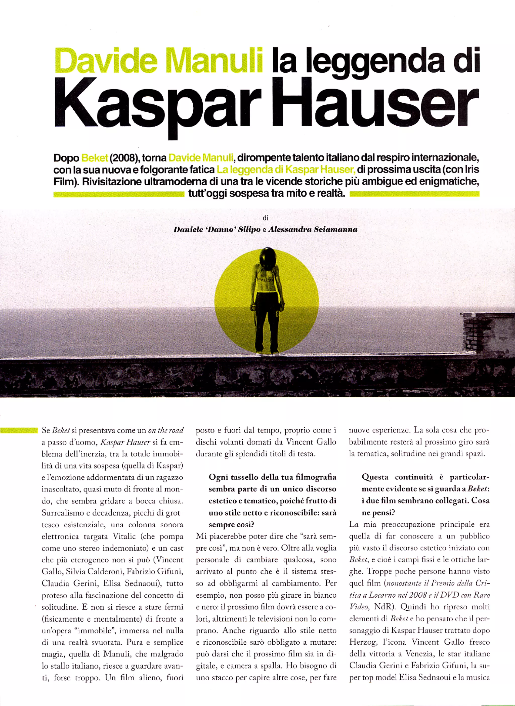 IL MUCCHIO - KASPAR HAUSER | PDF
