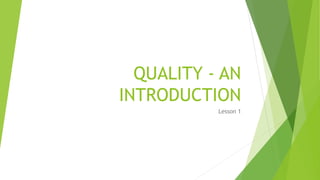 Quality Management | PPTX