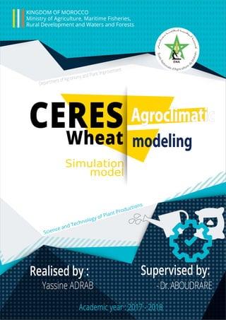 Agroclimatic modeling : CERES Wheat | PDF