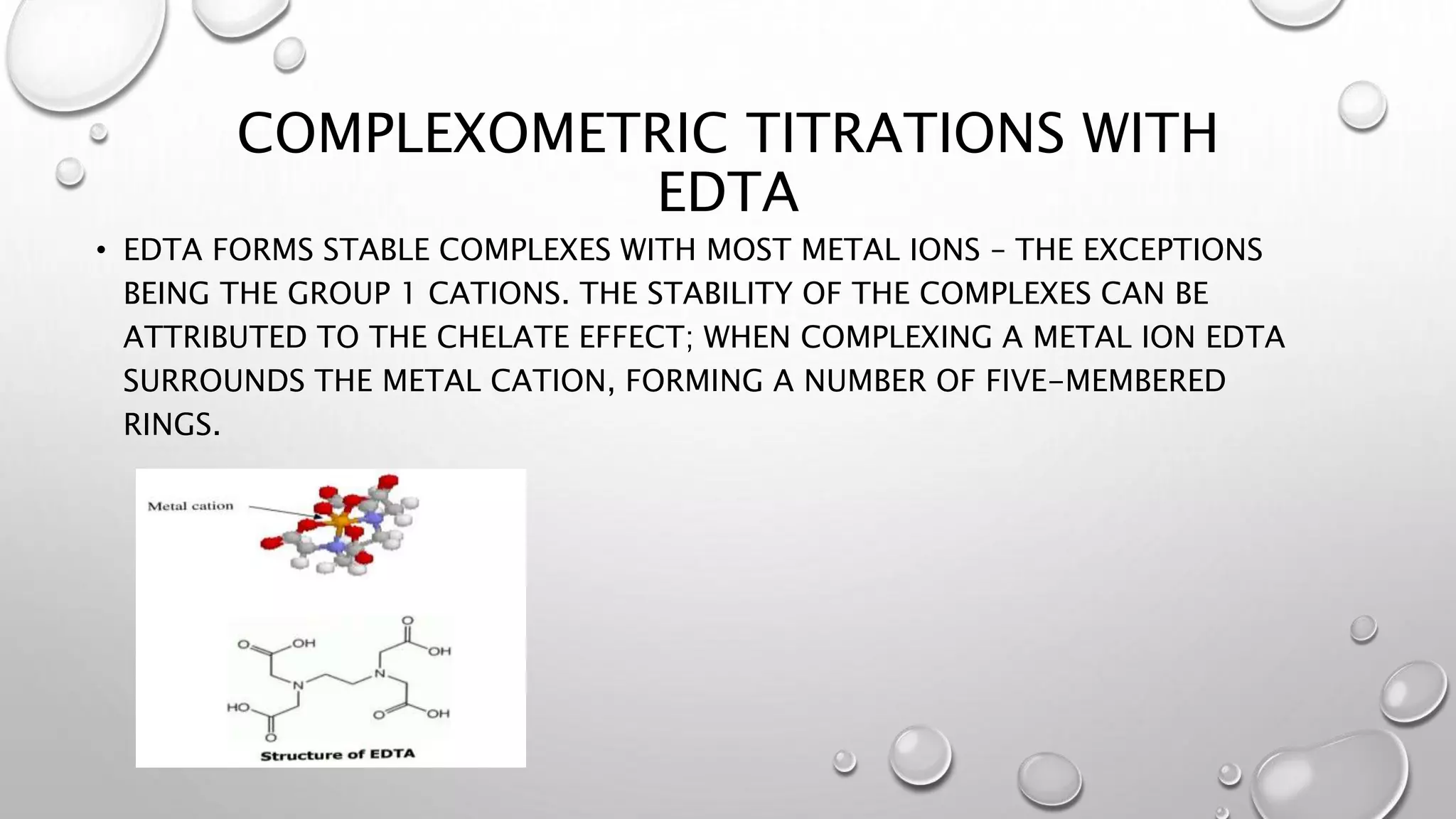 Complexometric Titration - Lidia Maria | PPTX