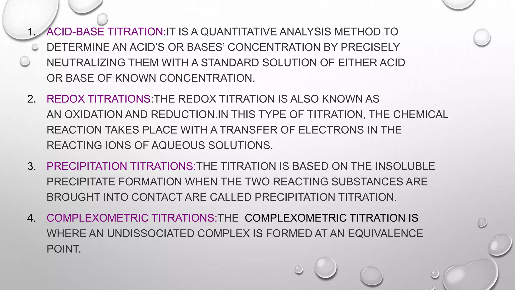 Complexometric Titration - Lidia Maria | PPTX