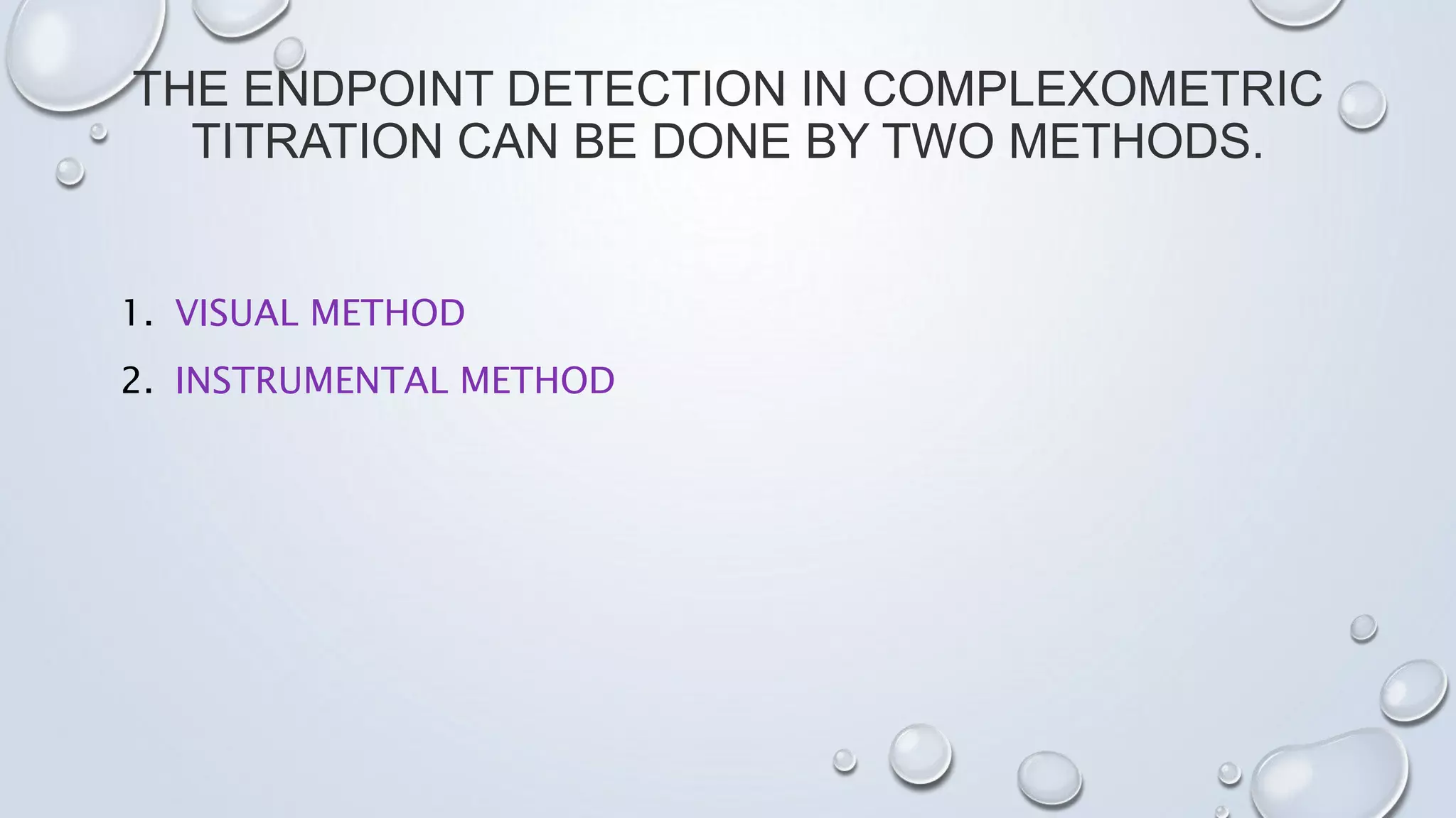 Complexometric Titration - Lidia Maria | PPTX