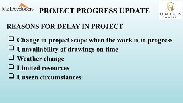 Monitoring of Complex Progress Report pt | PPT