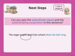 Mastering Subordinating Conjunctions for Complex Sentences | PPT