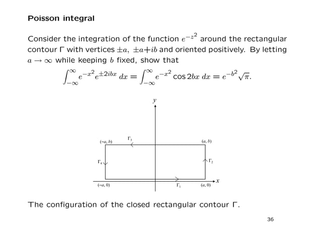 Integración variable compleja. Integral de Cauchy | PDF