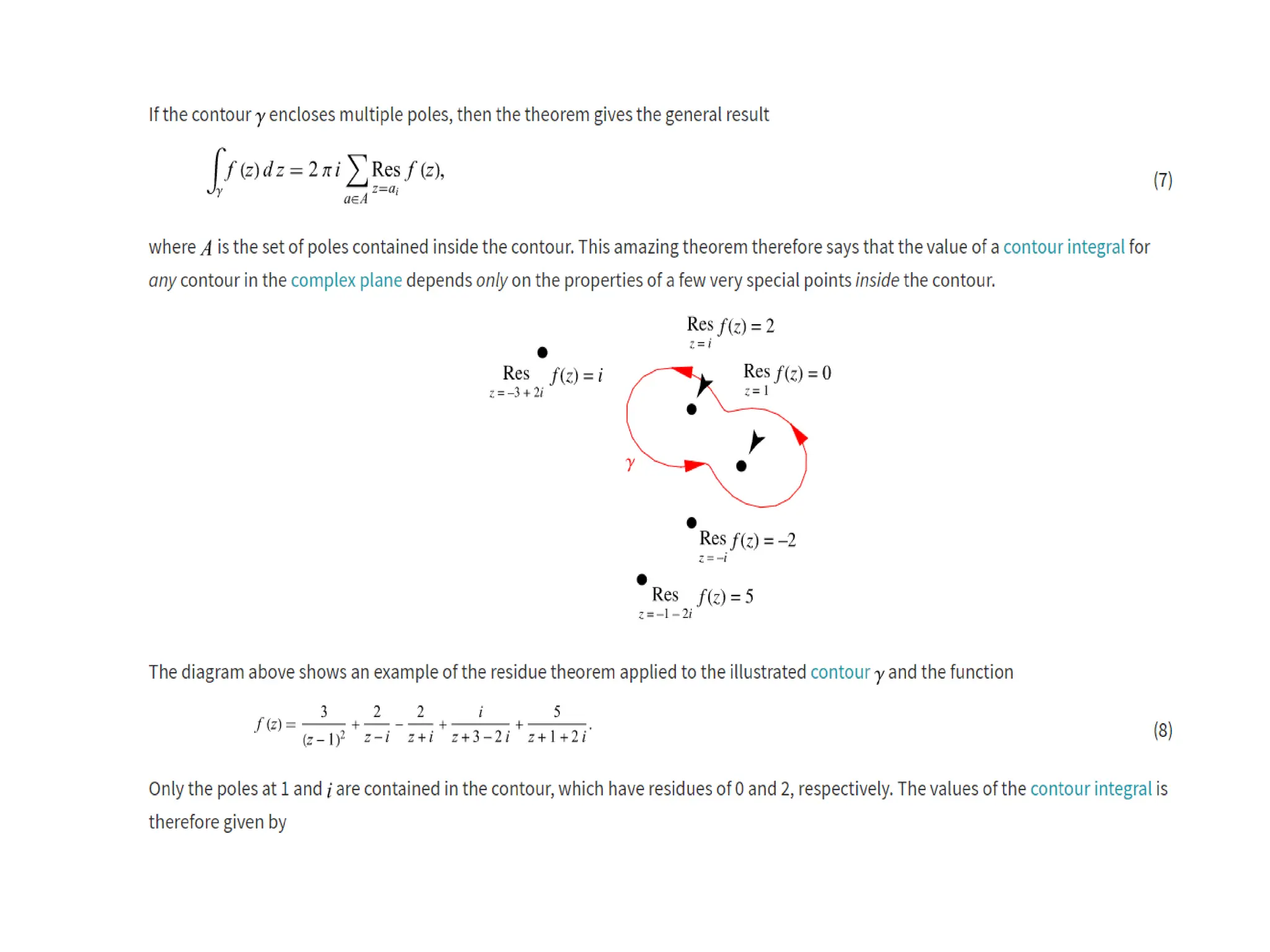HOMOLOGY,ARGUMENT PRINCIPLE,RESIDUE THEOREM,POISSON FORMULA | PPTX