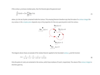 HOMOLOGY,ARGUMENT PRINCIPLE,RESIDUE THEOREM,POISSON FORMULA | PPTX | Physics | Science