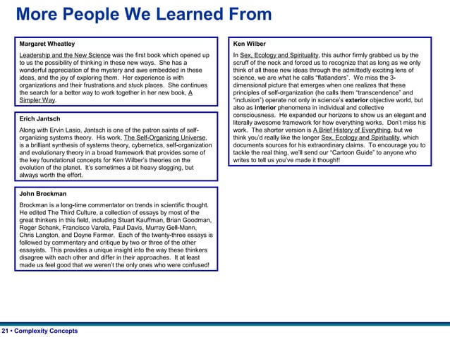 Complexadaptivesystemstheory 12613245196525-phpapp02 | PPT