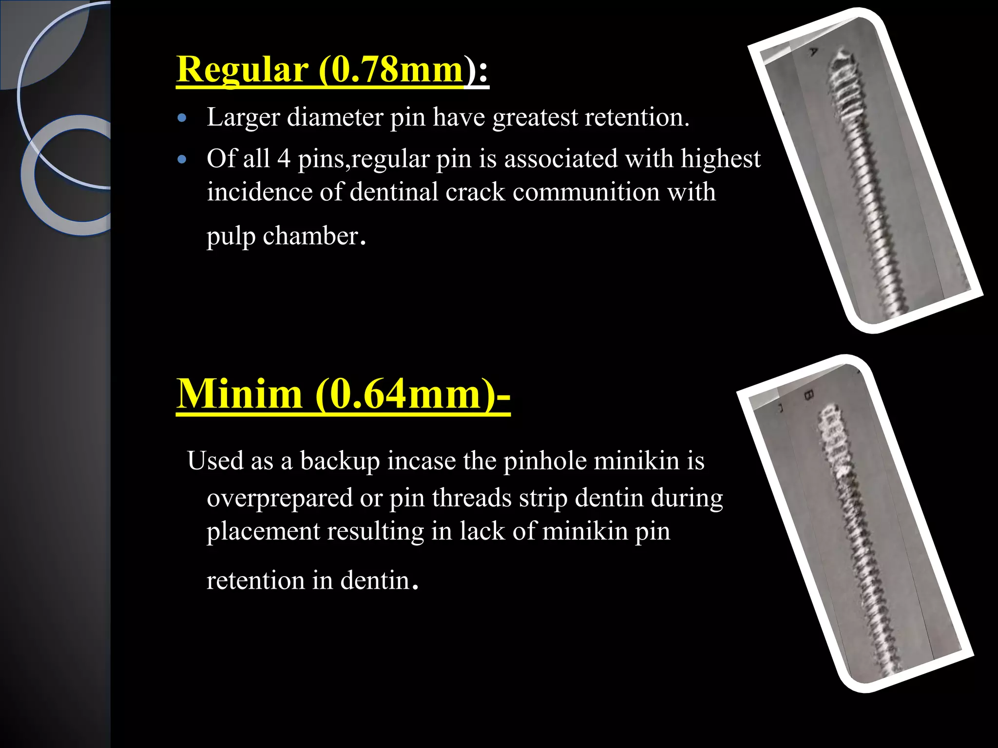 Complex amalgam restorations | PPTX