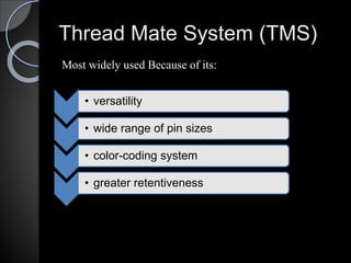 Complex amalgam restorations | PPTX