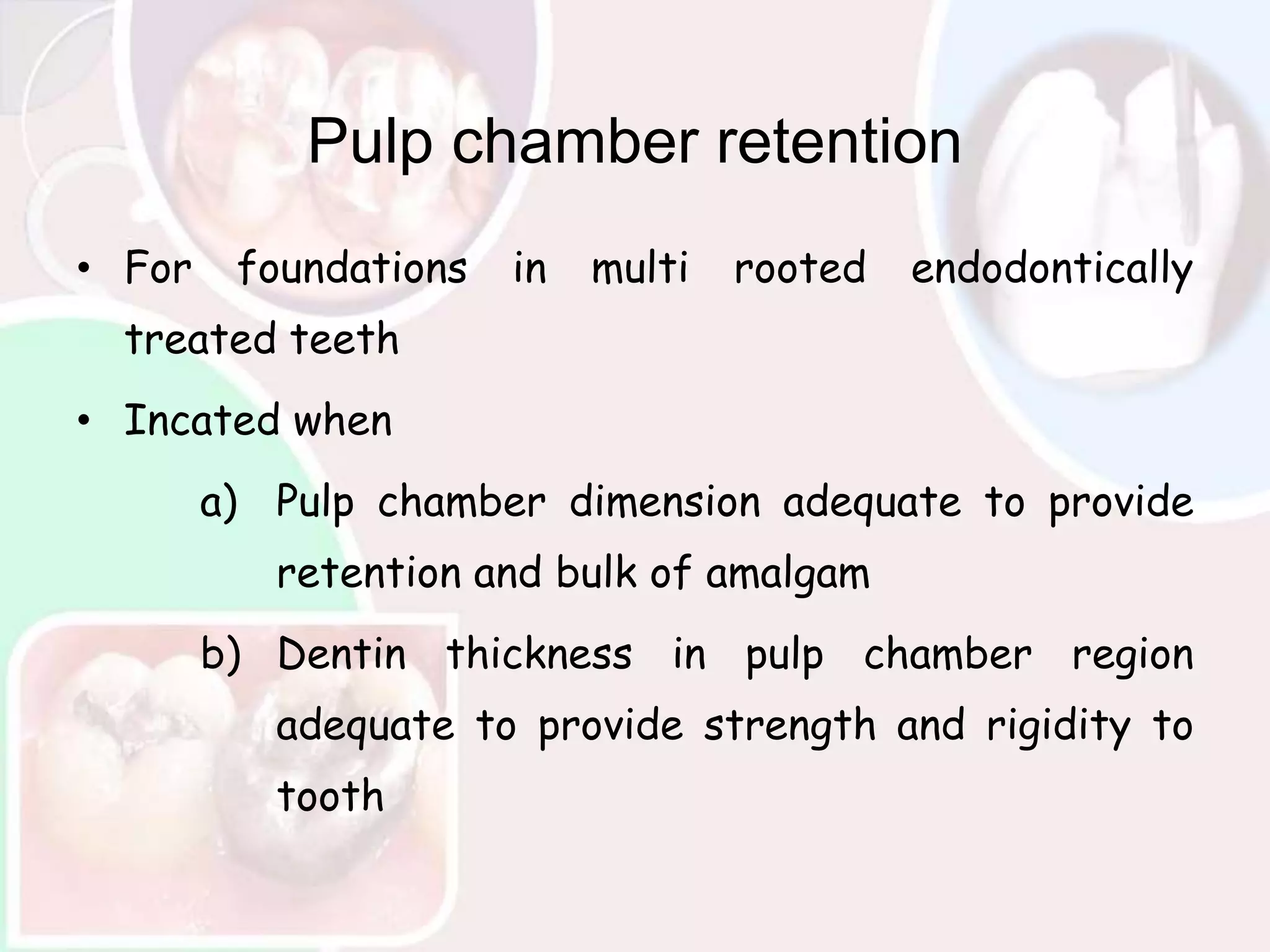 Complex amalgam restoration | PPTX