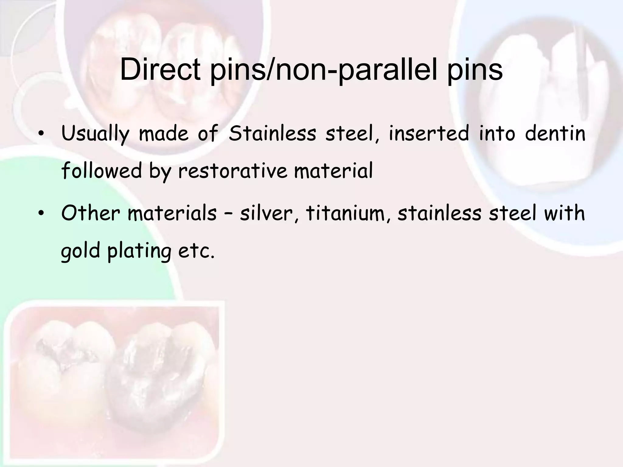 Complex amalgam restoration | PPTX