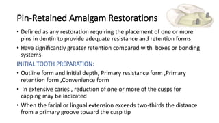 complex amalgam restoration.pptx