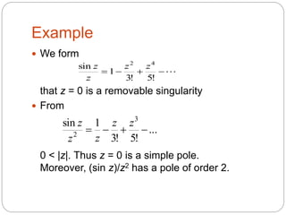 Complex analysis | PPTX