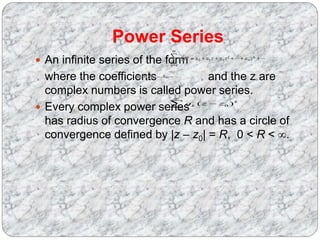 Complex analysis | PPTX