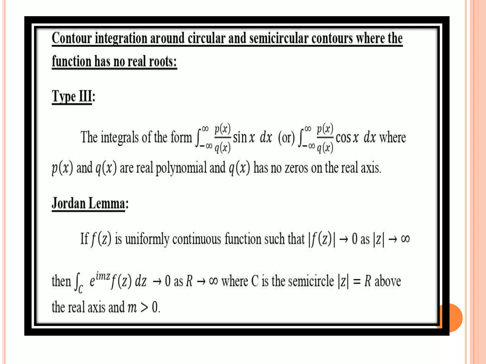 Complex analysis | PPTX