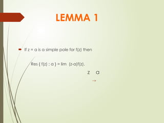 Basic concept of complex analysis....... | PPT