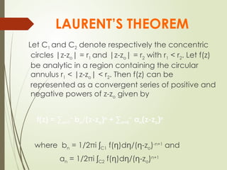 Basic concept of complex analysis....... | PPT