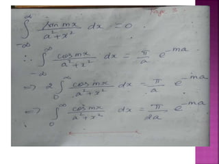 Complex analysis - contour integration | PPT