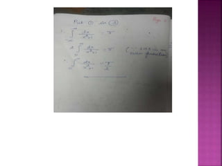 Complex analysis - contour integration | PPT