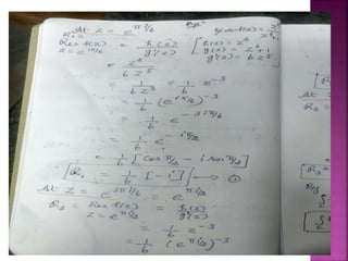 Complex analysis - contour integration | PPT