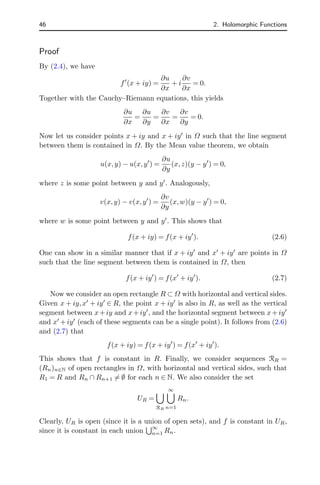 Complex analysis and differential equation | PDF