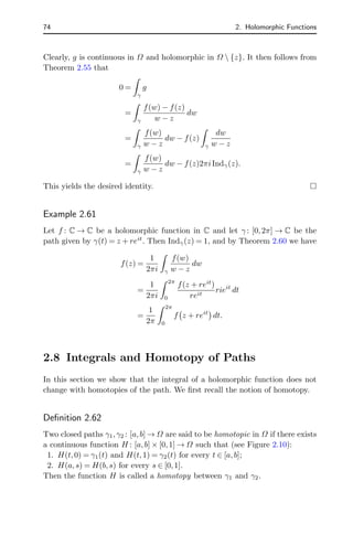 Complex analysis and differential equation | PDF