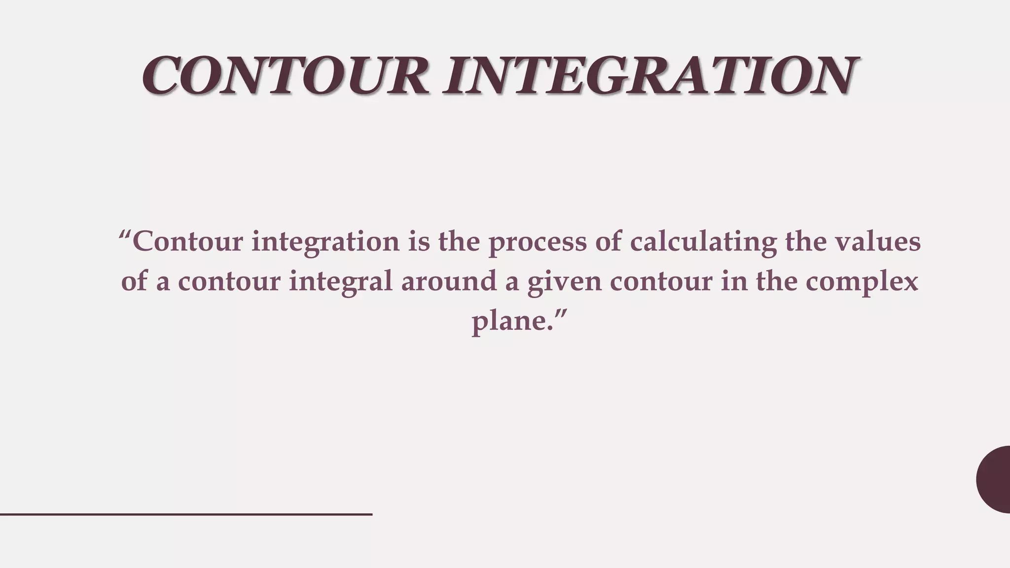 Contour integration and Mittag Leffler theorem | PPTX