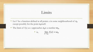 Complex analysis | PPTX
