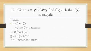Complex analysis | PPTX