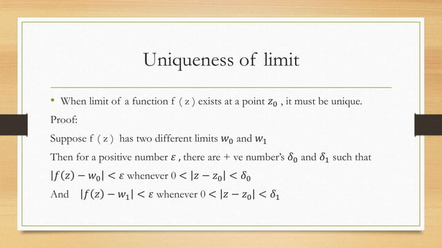 Complex Analysis ppt.pptx | Physics | Science