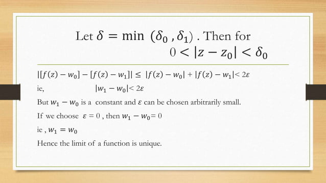 Complex Analysis ppt.pptx | Physics | Science