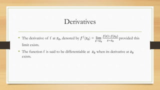 Complex Analysis ppt.pptx