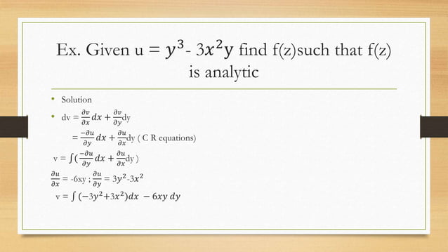 Complex Analysis ppt.pptx | Physics | Science