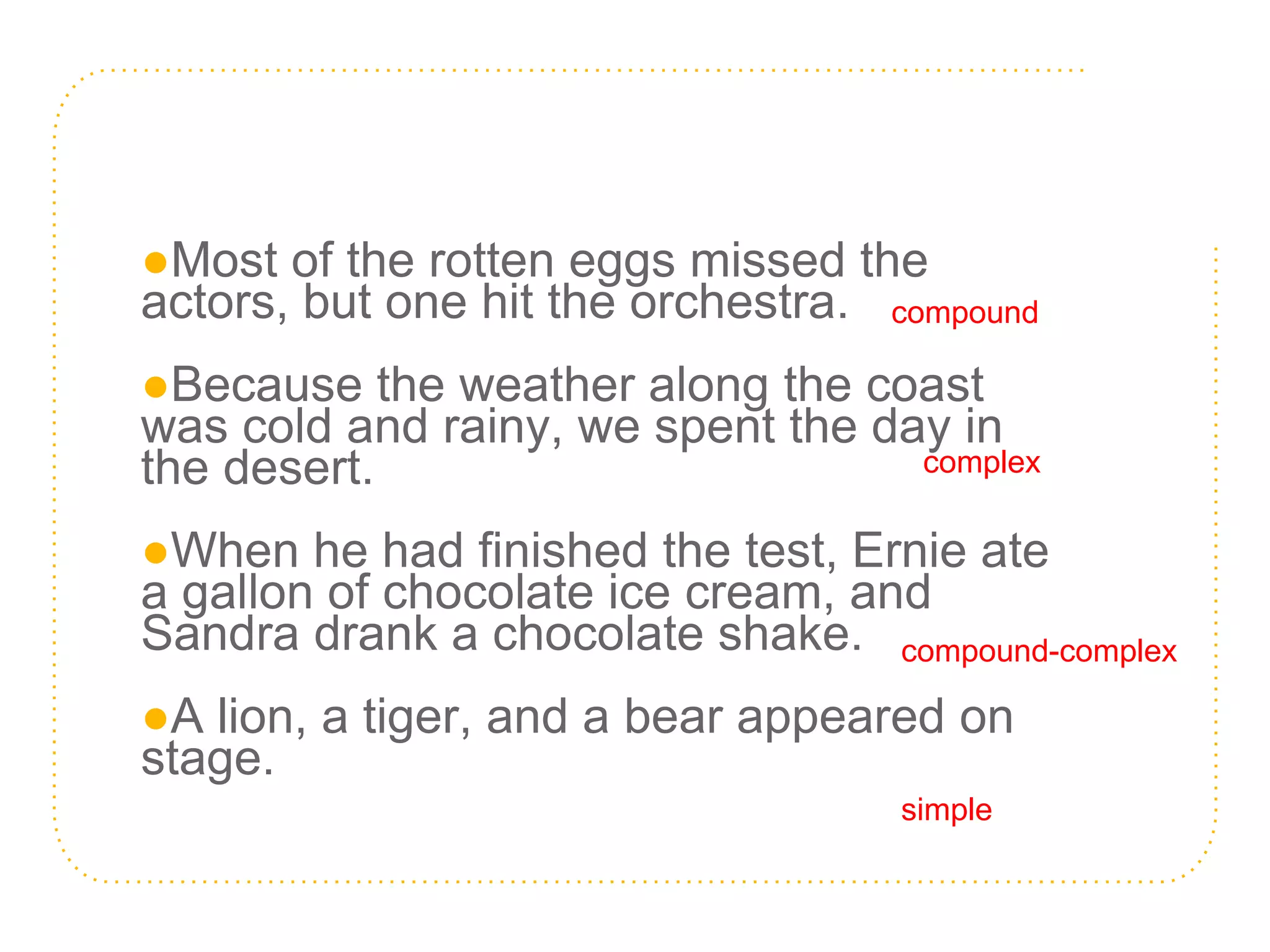 Complex and Compound-Complex Sentences | PPTX